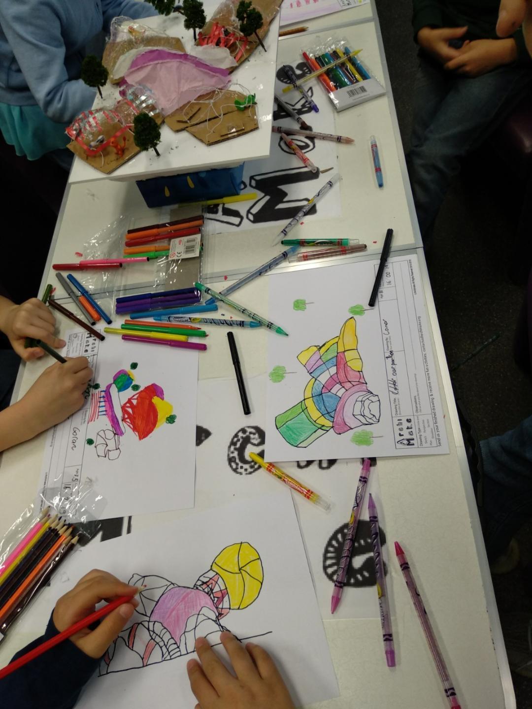 Drawing Model - Kids Architecture Design Workshops London - Best STEAM ...